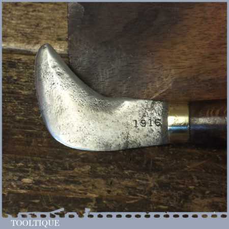 Vintage Witness Taylor Shoemaker’s Leatherworking Butt Knife 1916 ...