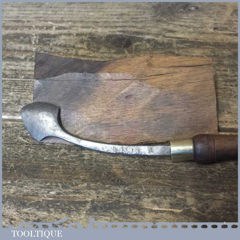 Vintage H Brindley Saddler’s Leatherworking Single Crease Creasing Iron ...