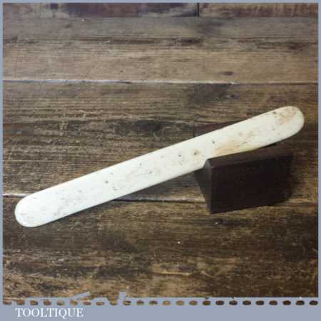 Vintage Shoemaker’s Leatherworking Bone Corner Or Seam Tool | Tooltique