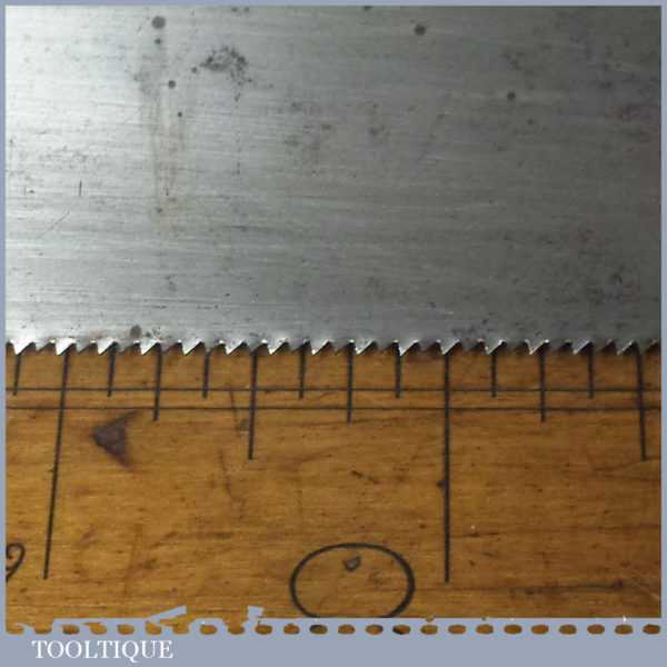 Vintage W. Tyzack Sons & Turner 8” Brass Back Tenon Saw RIP 18 TPI ...