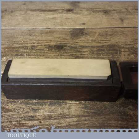 Vintage Boxed 6” x 1 ¼” Natural Belgium Coticule Honing Stone – Ready ...
