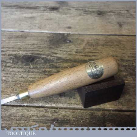 Vintage Ashley Isles Woodcarving Chisel With Beechwood Handle | Tooltique