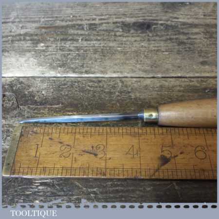 Vintage Ashley Isles Woodcarving Chisel With Beechwood Handle | Tooltique