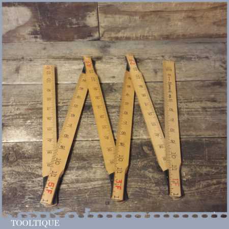 Vintage No 1612 Rabone 5 Fold 6 ft Imperial Rule – Good Condition ...