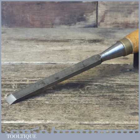 Vintage Footprint 1/2” Firmer Chisel – Sharpened Honed | Tooltique