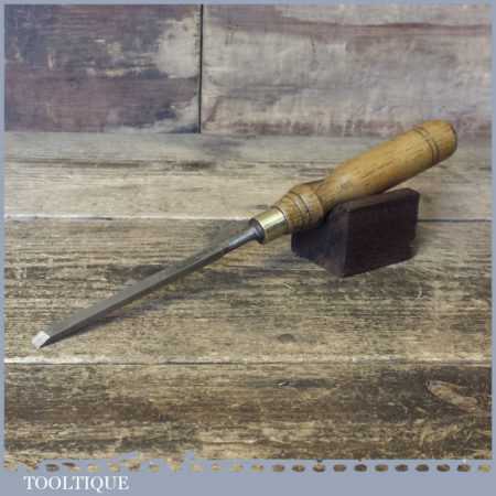 Vintage Footprint Carpenter’s 1/4” Firmer Chisel – Sharpened Honed ...