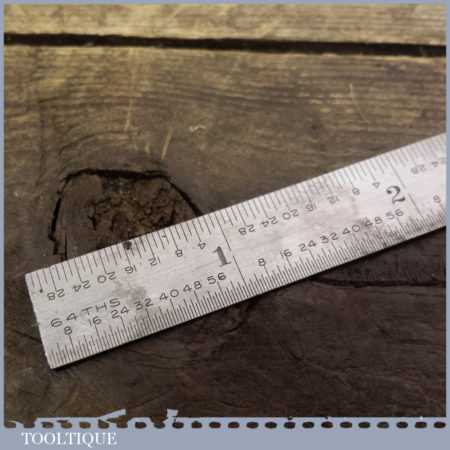 Vintage Rabone Chesterman 12” Rustless Ruler – Engineering Tool | Tooltique