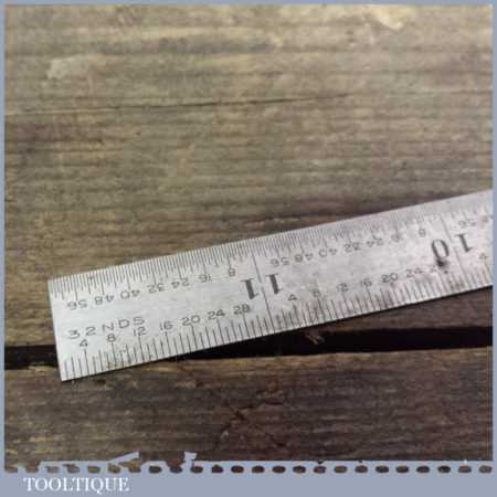 Vintage Rabone Chesterman 12” Rustless Ruler – Engineering Tool | Tooltique