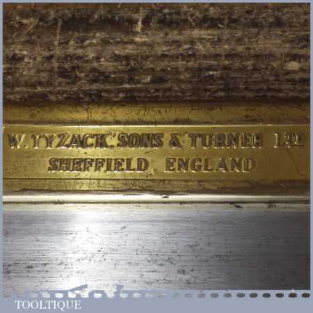 Vintage No: 120 W Tyzack & Turner 12” Brass Back Tenon Saw 14 TPI ...