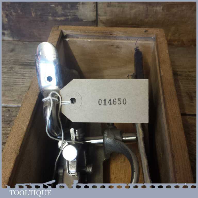 Vintage Record No: 044 Plough Plane With 8 Cutters – Fully Refurbished ...