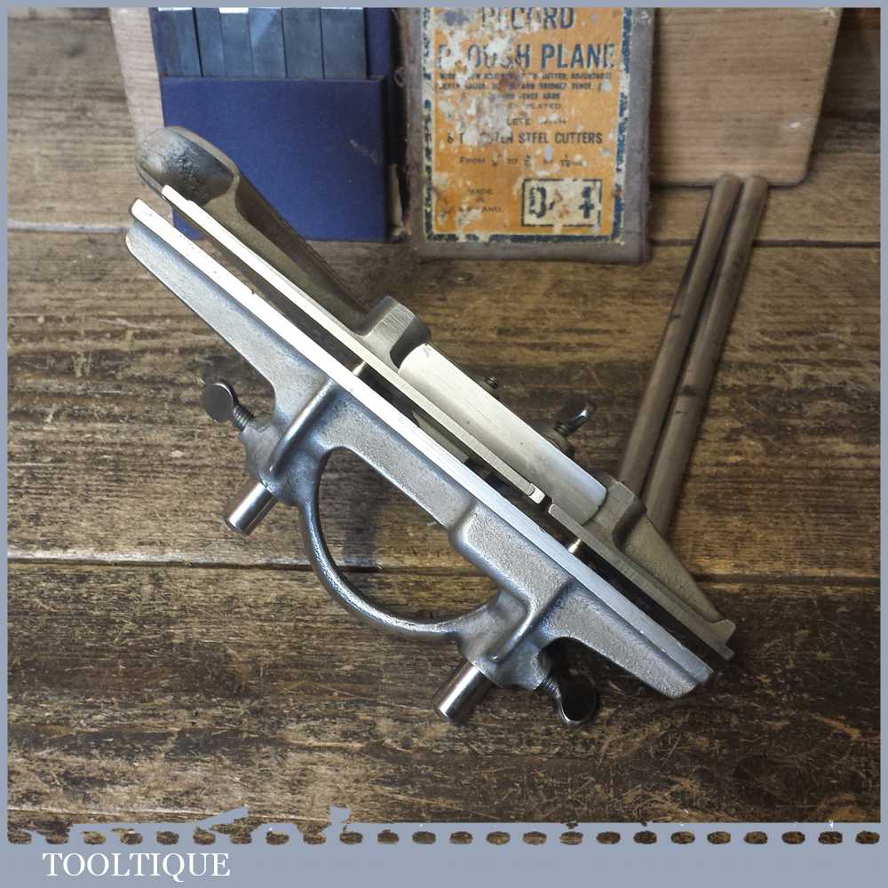 Vintage Record No: 044 Plough Plane With 8 Cutters – Fully Refurbished ...
