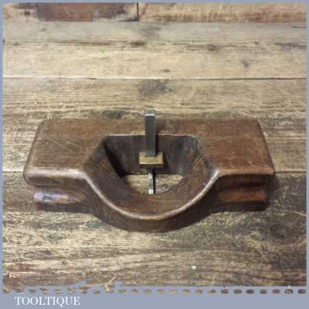 Vintage Beechwood Old Woman’s Tooth Hand Router Plane – Good Condition ...