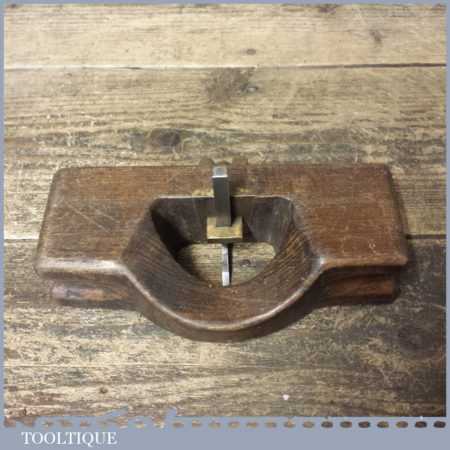 Vintage Beechwood Old Woman’s Tooth Hand Router Plane – Good Condition ...