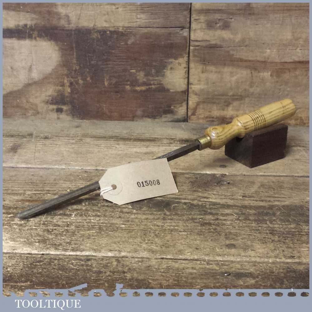 Vintage Alex Mathieson Carpenter’s 1/4” Wood Turning Gouge Chisel ...