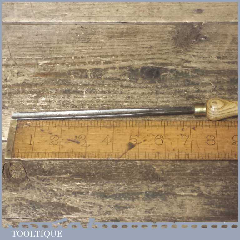 Vintage Alex Mathieson Carpenter’s 1/4” Wood Turning Gouge Chisel ...