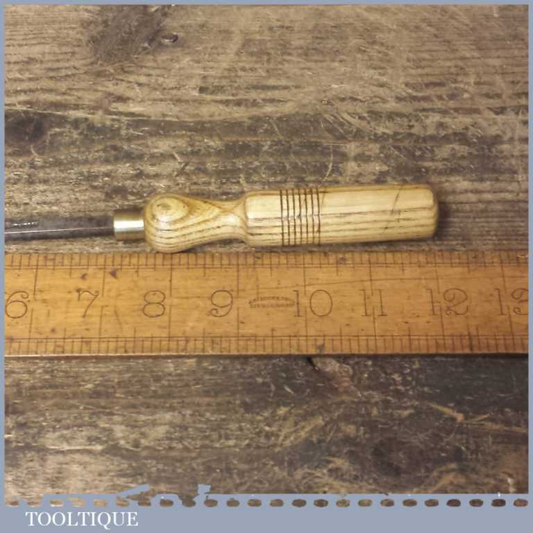 Vintage Alex Mathieson Carpenter’s 1/4” Wood Turning Gouge Chisel ...