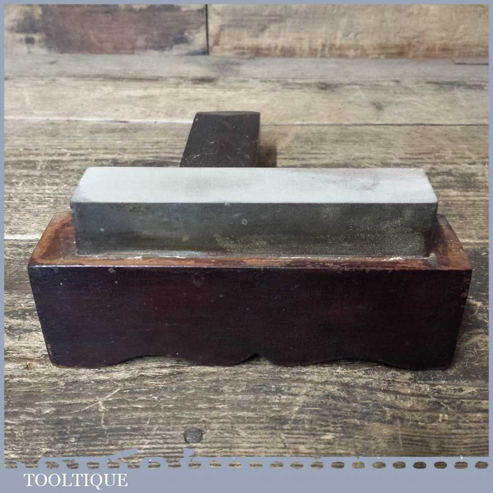 Vintage 5” x 1” Natural Llyn Idwal Oil Stone Mahogany Box – Ready To ...