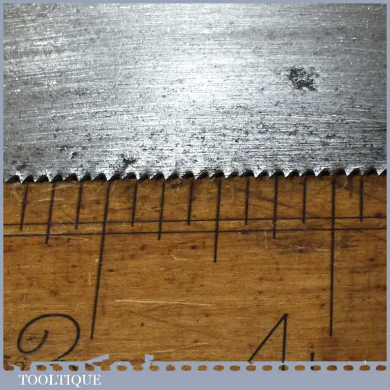 Vintage W Tyzack Sons & Turner 10” Steel Back Dovetail Saw – Sharpened ...