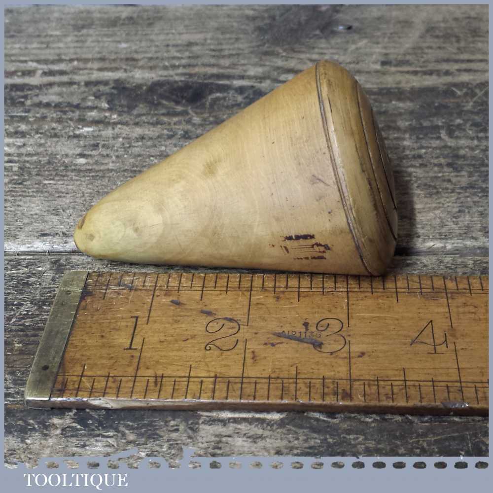 Vintage Plumbers 3 ½” x 2 ¼” Lignum Vitae Turnpin – Good Condition ...