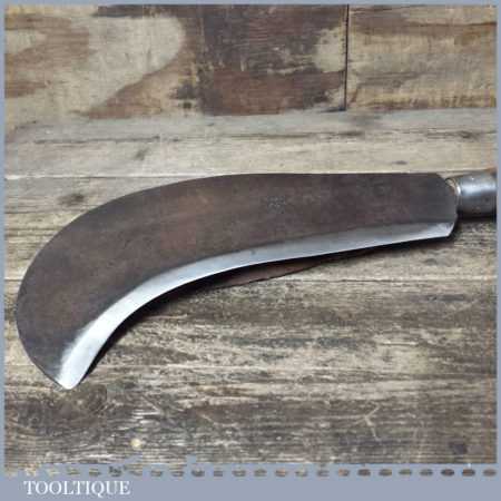 Vintage WW2 Era Isaac Nash Billhook Broad Arrow 1940 – Sharpened Honed ...