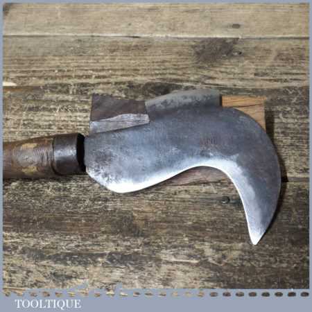 Rare Miniature 4 ½” Long Double Edged French Billhook – Sharpened Honed ...