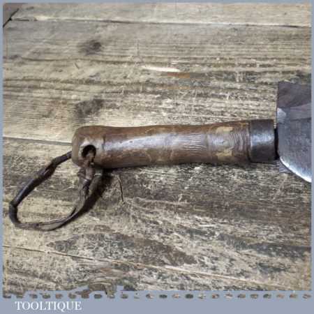 Rare Miniature 4 ½” Long Double Edged French Billhook – Sharpened Honed ...