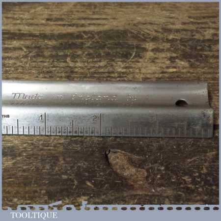 Vintage Maun 12” Imperial Safety Ruler – Good Condition | Tooltique