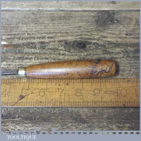 Vintage Brades & Co Carpenter’s 7/16” Incannel Gouge Chisel | Tooltique
