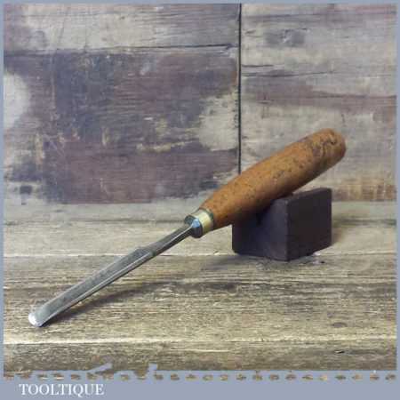 Vintage Brades & Co Carpenter’s 7/16” Incannel Gouge Chisel | Tooltique