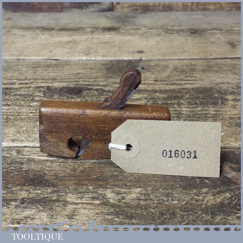 Vintage Luthiers 2 ½” Handled Miniature Beechwood Rounding Plane ...