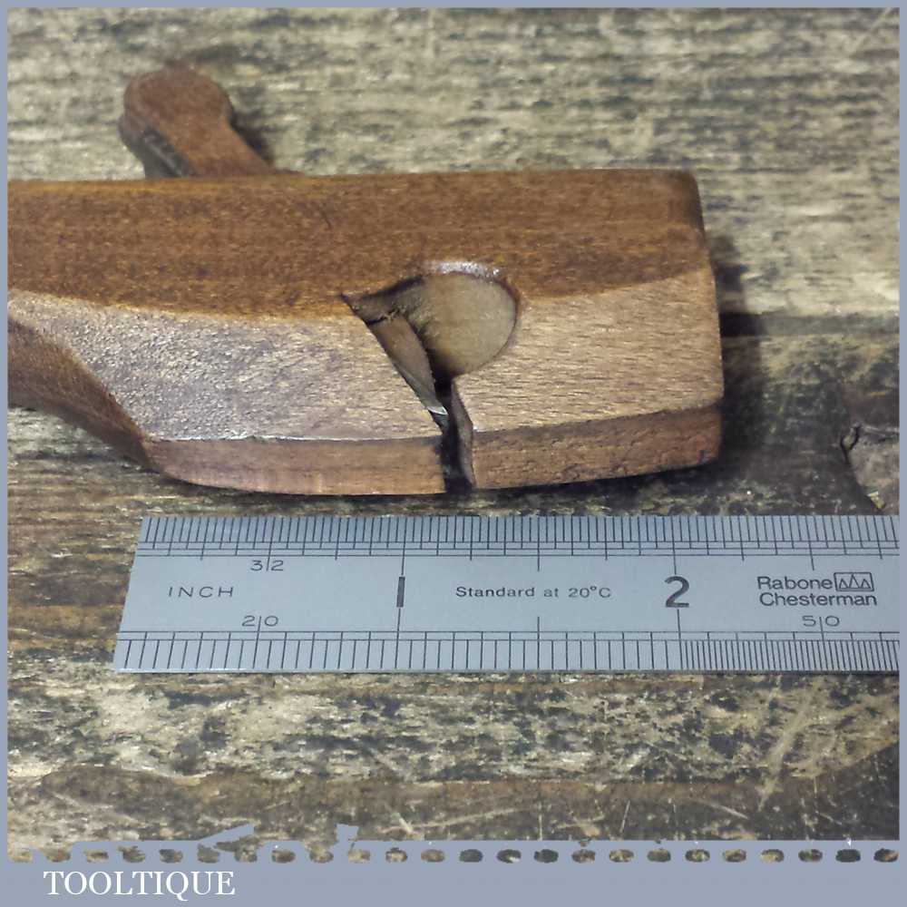 Vintage Luthiers 2 ½” Handled Miniature Beechwood Rounding Plane ...