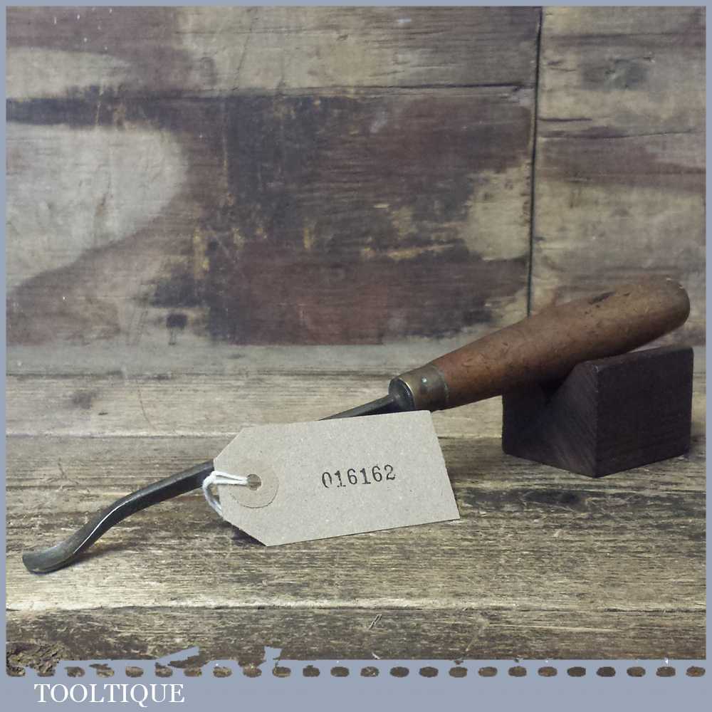 Vintage No: 27 Herring Bros 3/8” Wood Carving Spoon Gouge Chisel ...