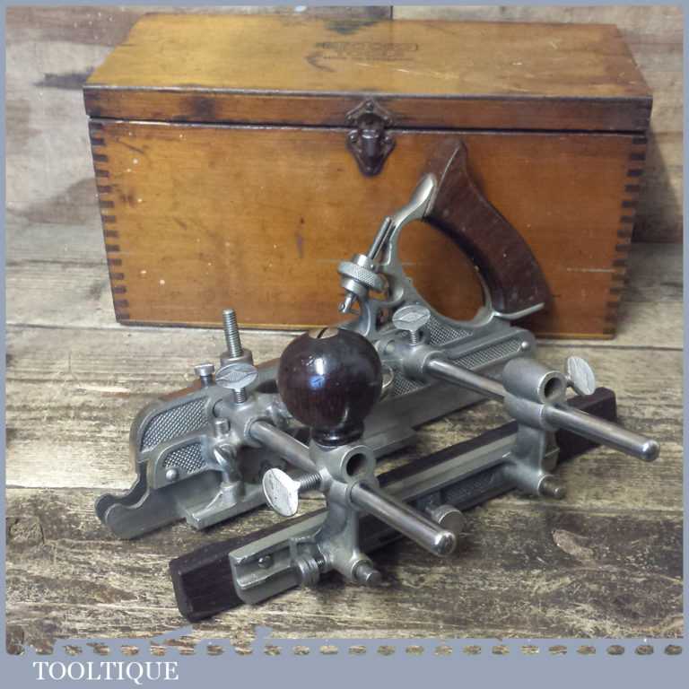 Vintage Boxed Record No: 405 Combination Plough Plane – Fully ...