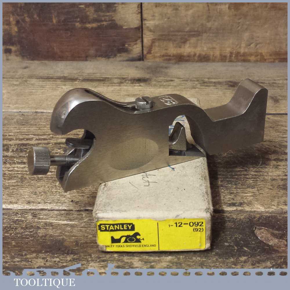 Crisp Vintage Boxed Stanley England No: 92 Shoulder Plane – Fully ...