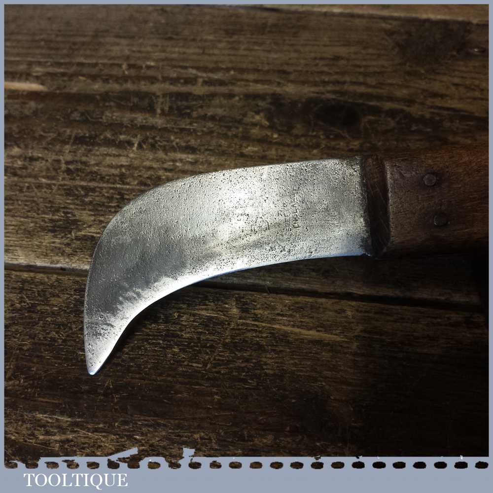 Vintage Cobbler’s Leatherworking Butt Knife Sheffield – Good Condition ...
