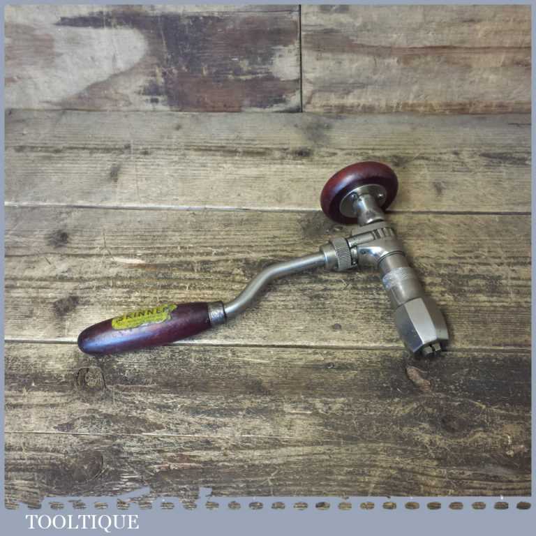 Vintage Skinner Corner Or Joist Ratchet Bit Brace – Good Condition ...