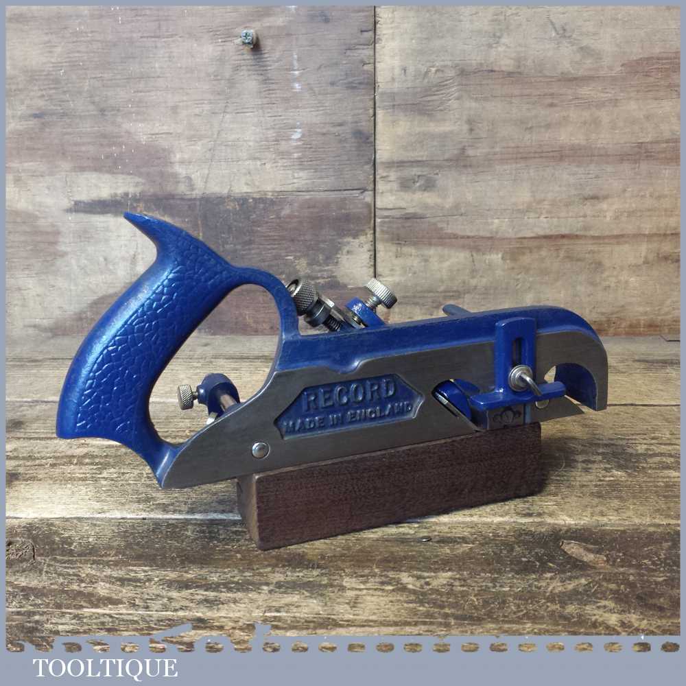 Vintage Record No: 778 Twin Arm Duplex Rabbet Plane – Fully Refurbished ...