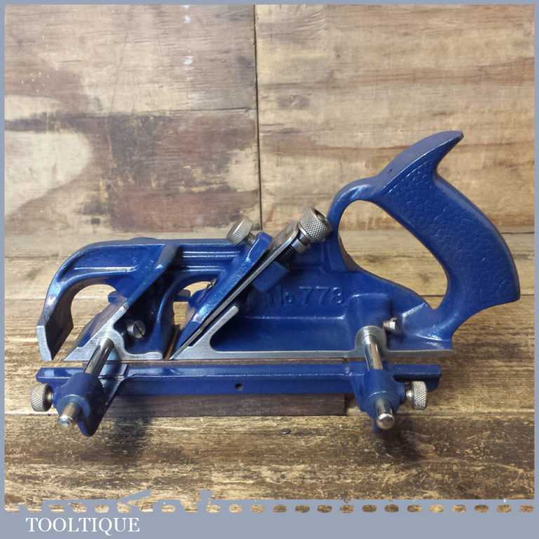 Vintage Record No: 778 Twin Arm Duplex Rabbet Plane – Fully Refurbished ...