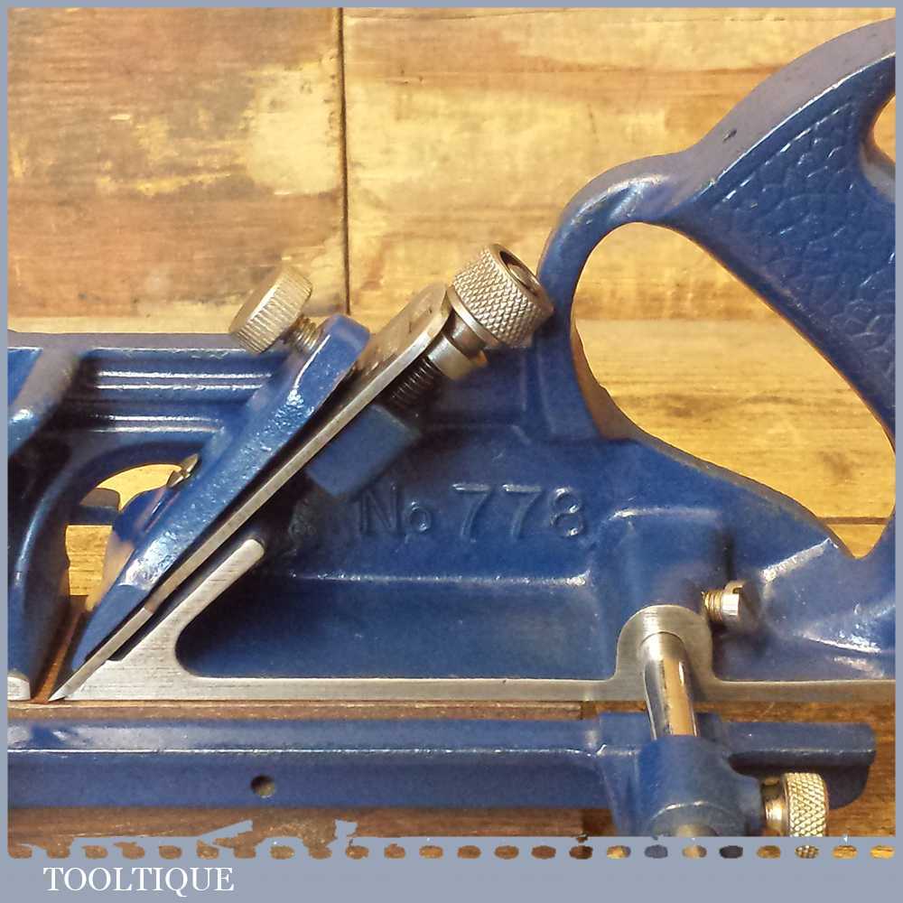 Vintage Record No: 778 Twin Arm Duplex Rabbet Plane – Fully Refurbished ...