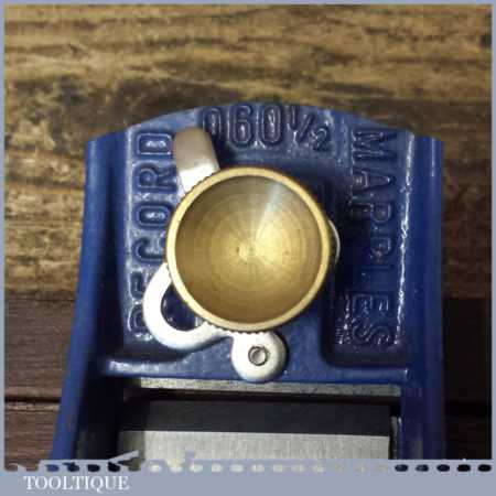 Vintage Record Marples No: 060 ½ Low Angle Adjustable Throat Block ...