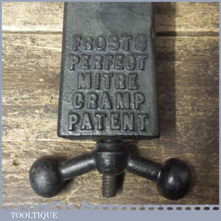 Rare Vintage Frost’s Cast Iron Perfect Mitre Cramp Patent – Good ...