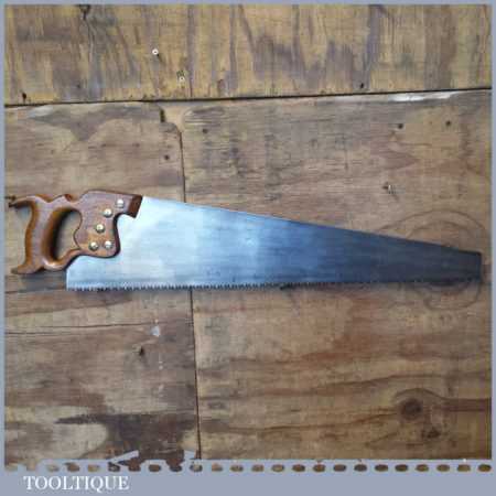 Rare Vintage 26” W Tyzack & Turner Special Edition Centenary Rip Saw A2 ...