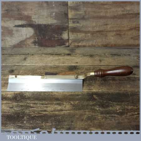 Vintage Crown Tools Gentleman’s Reversable Flush Cut Brass Back Saw 14 ...