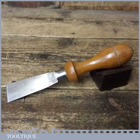 Vintage Geo Butler & Co Stamped VR & Art Scraper Type Tool | Tooltique