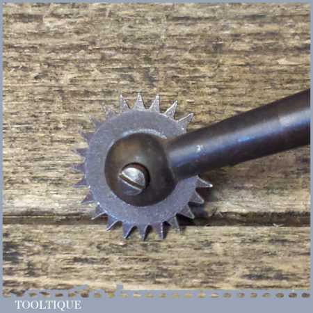 Vintage Leatherworker’s Brass Bodied Stitch Pricking Wheel – Ebonised ...