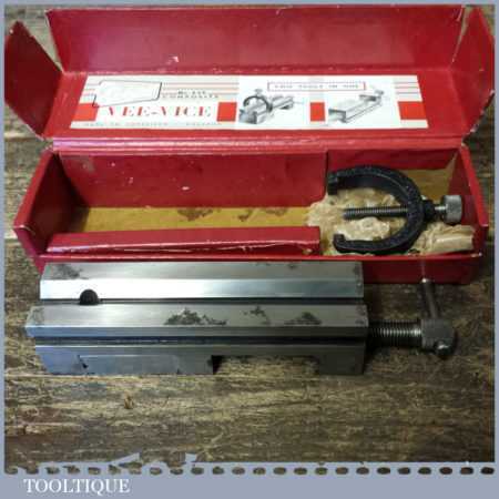 Vintage Boxed Eclipse No: 235 All In One Vee Block And Vice | Tooltique
