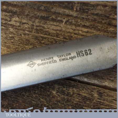 Henry Taylor Diamic HS62 Oval Skew 1” Woodturning Chisel – Good ...