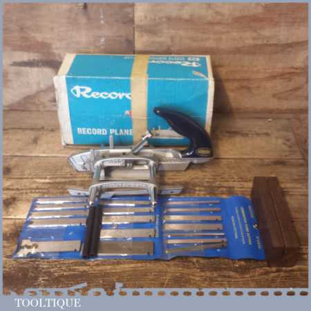 Vintage Boxed Record No: 050C Combination Plough Plane – Fully ...