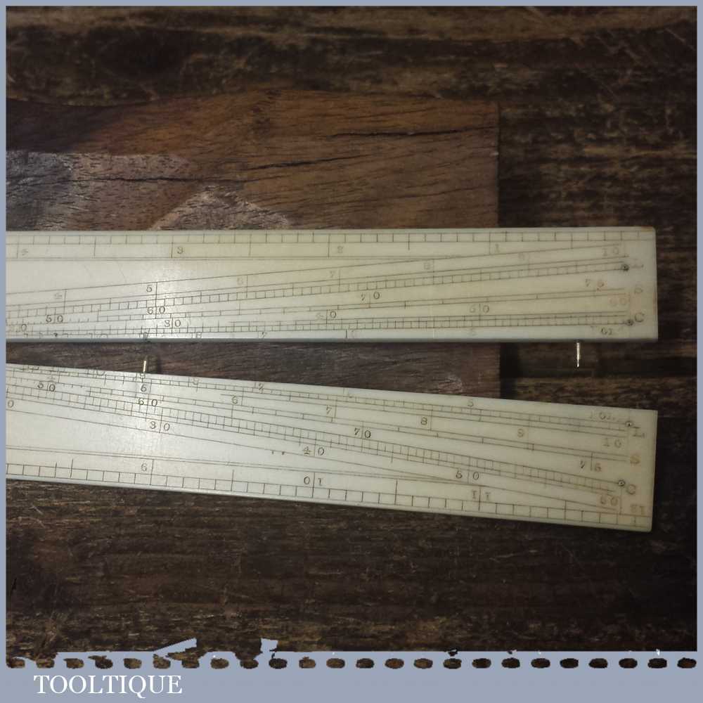 Antique Army & Navy 1871-1934 Ivory German Silver Scale Ruler ...