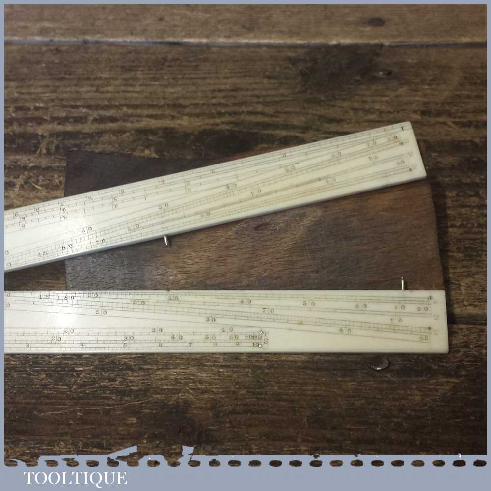 Antique Army & Navy 1871-1934 Ivory German Silver Scale Ruler ...